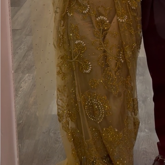Dresses | Somali Gold Bridal Dirac | Poshmark